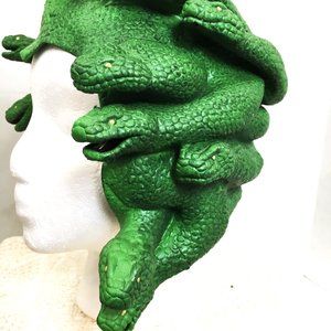 Mask Illusions | Accessories | Vtg Rubies Mask Illusions Latex Medusa ...